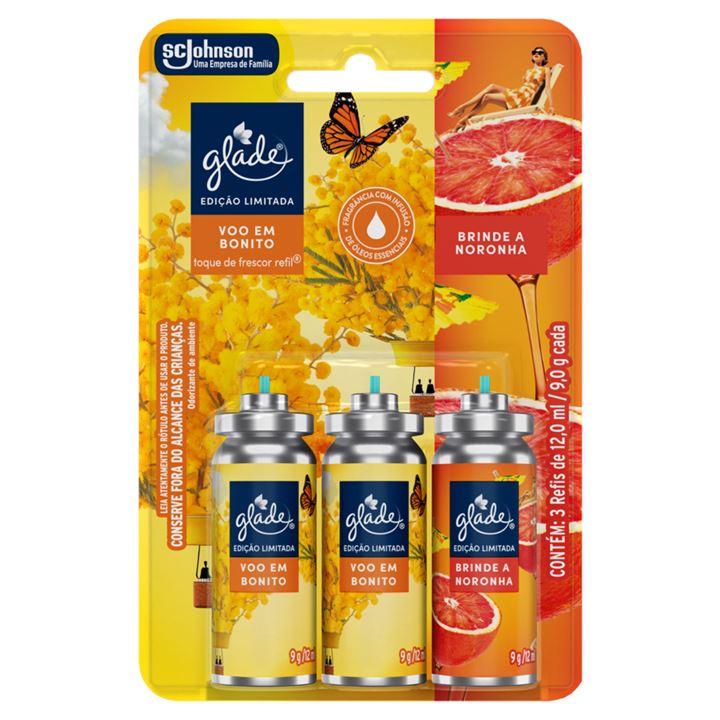Purificador Ar Voo em Bonito + 1 Brinde a Noronha Glade Toque de ...